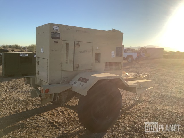 Surplus 2010 L3 Mep 805b 30kw Generator Set In Red Rock Arizona