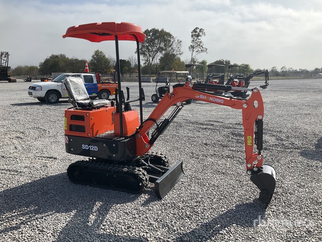 2022 SHANDING SD12D Mini Excavator (Unused) in Polotitlán de la Ilustración, México, Mexico ...