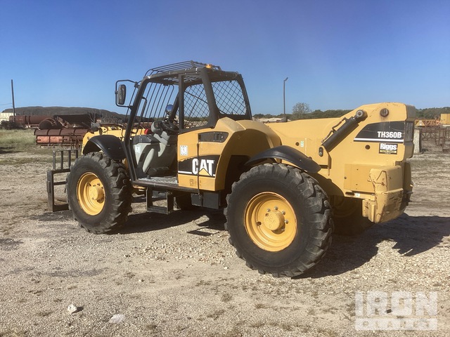 2004 Cat TH360B Telehandler in Sulphur Springs, Texas, United States ...