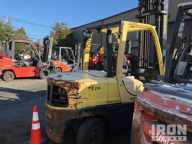 2018 Hyster H100FT 9200 lb Pneumatic Tire Forklift in Mansfield ...
