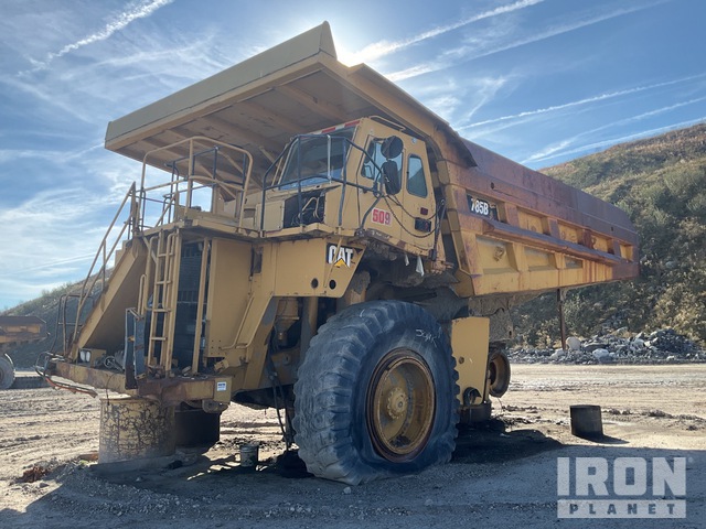 1998 Cat 785B Haul Truck (Inoperable) in Cowen, West Virginia, United ...