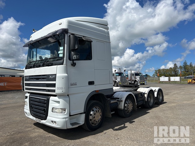 2012 DAF XF 105.510 8x4 Twin-Steer Sleeper Prime Mover in Drury ...