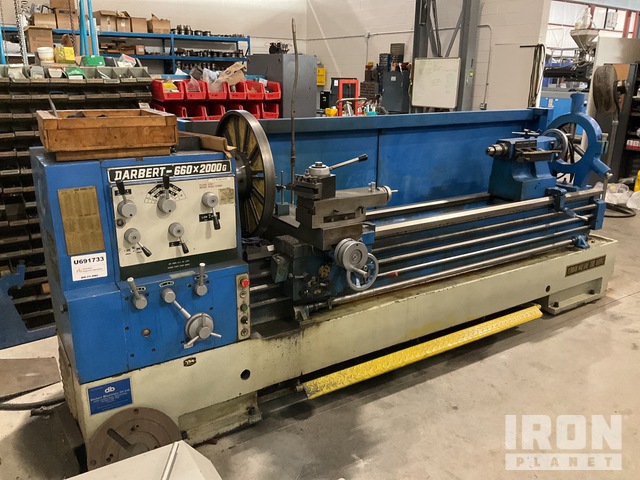 Darbert 660X2000G Lathe in Lebanon, Virginia, United States (IronPlanet ...