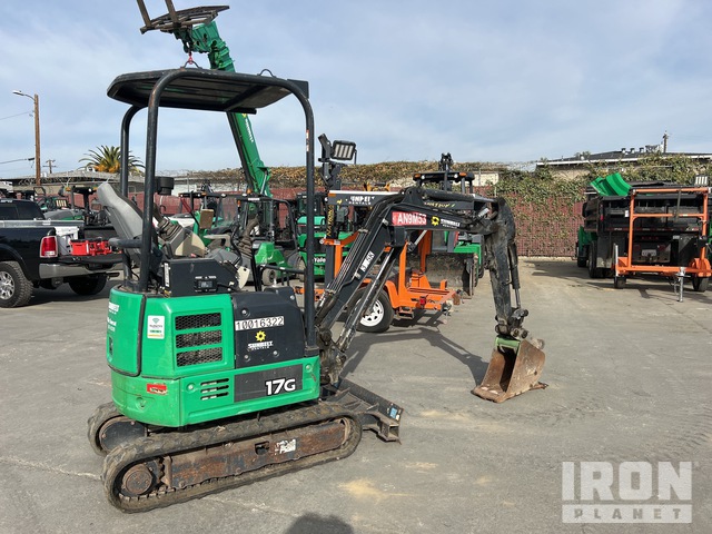 2018 (unverified) John Deere 17G Mini Excavator in San Jose, California ...