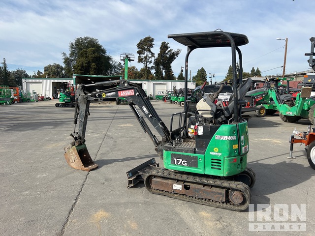 2018 (unverified) John Deere 17G Mini Excavator in San Jose, California ...