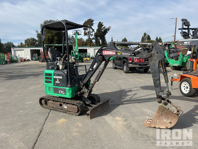 2018 (unverified) John Deere 17G Mini Excavator in San Jose, California ...