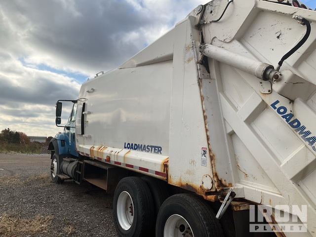 2003 International 7600 6x4 Rear Loader Waste Collection Truck ...