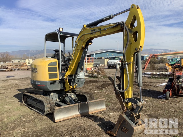 2017 Wacker Neuson EZ38 Mini Excavator in Missoula, Montana, United ...