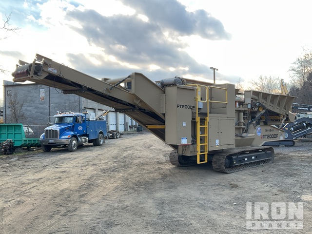 2019 KPI JCI Astec FT200DF Tracked Cone Crushing Plant in Troutville ...