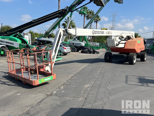2014 Snorkel AB85J 4WD Diesel Articulating Boom Lift in Pico Rivera ...