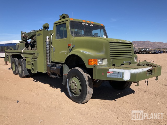 Surplus 1992 International 4900 Flatwater Fleet RTT-Rig Tender 6x6 ...