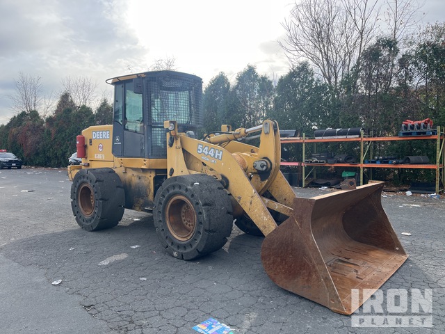 2002 John Deere 544H High Lift Wheel Loader in Springfield ...