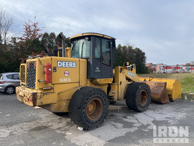2002 John Deere 544H High Lift Wheel Loader in Springfield ...
