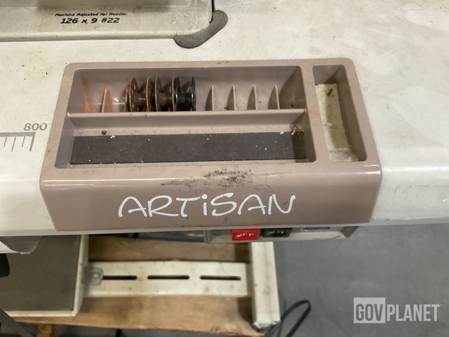 (1) Artisan 4420-RB & (1) Singer 211 U165 Industrial Sewing Machines in ...