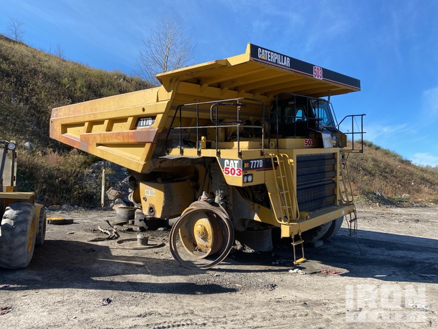 2000 Cat 777D Haul Truck in Sutton, West Virginia, United States ...