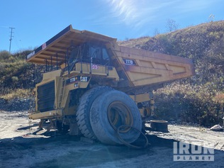 2000 Cat 777D Haul Truck in Sutton, West Virginia, United States ...