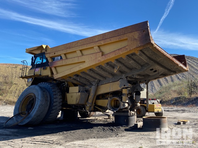 2000 Cat 777D Haul Truck in Sutton, West Virginia, United States ...