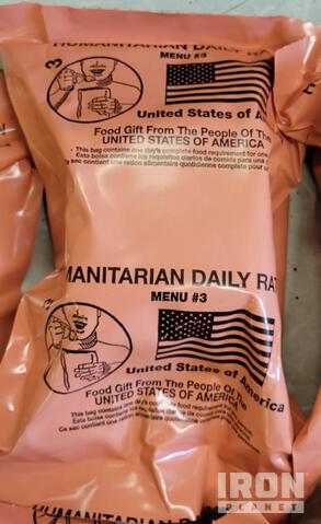 Surplus HDR MRE (48) Cases Humanitarian Daily Ration MRE Meals by ...
