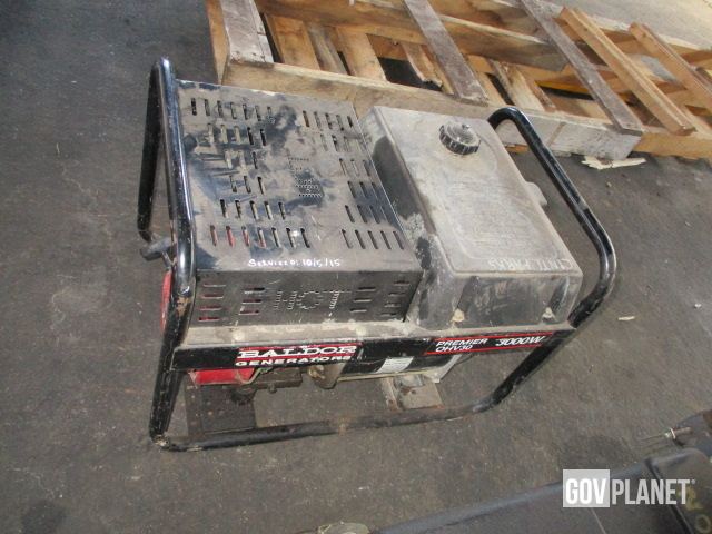 2007 Baldor portable Generator 3000W Generator in Cincinnati, Ohio ...