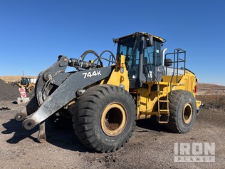 2015 John Deere 744K Wheel Loader in Aurora, Colorado, United States ...