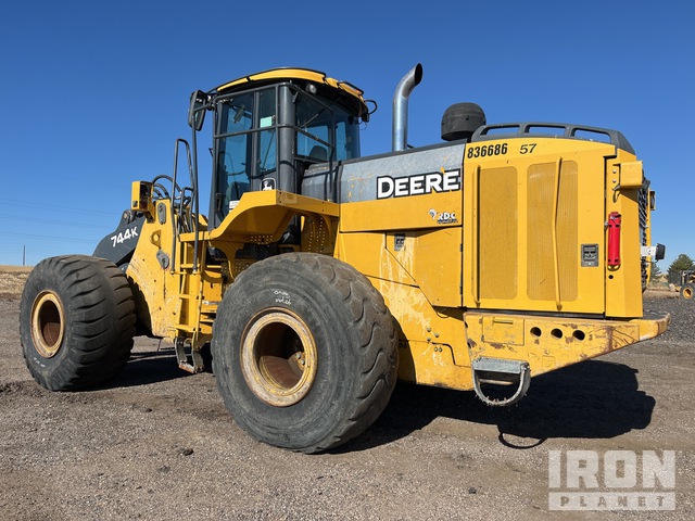 2015 John Deere 744K Wheel Loader in Aurora, Colorado, United States ...