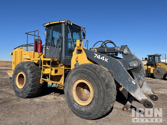 2015 John Deere 744K Wheel Loader in Aurora, Colorado, United States ...