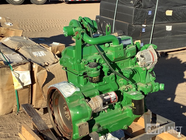 Surplus John Deere 4045TF151A PowerTech 4.5L Engine in Doyle ...