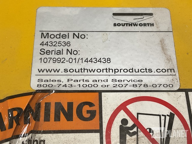 Surplus Southworth 4432536 Pallet Tilter in North Las Vegas, Nevada ...