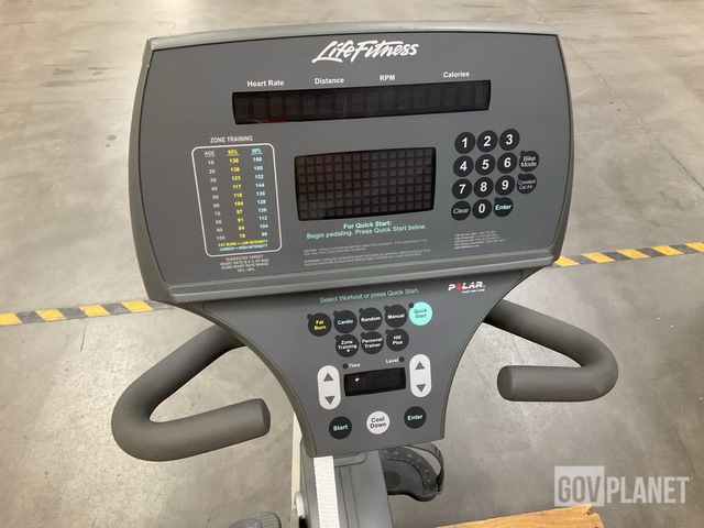Surplus Life Fitness 95Ri Exercise Bike in North Las Vegas, Nevada ...