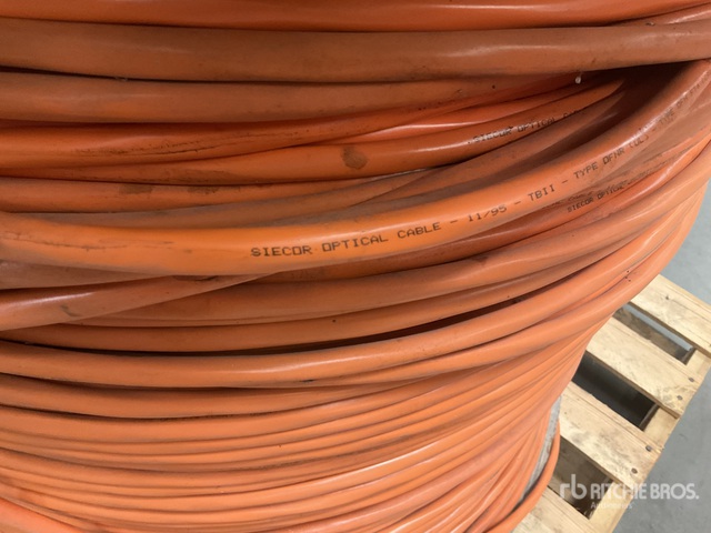 Surplus (3) Rolls of Siecor TBII Fiber Optic Cable in North Las Vegas ...