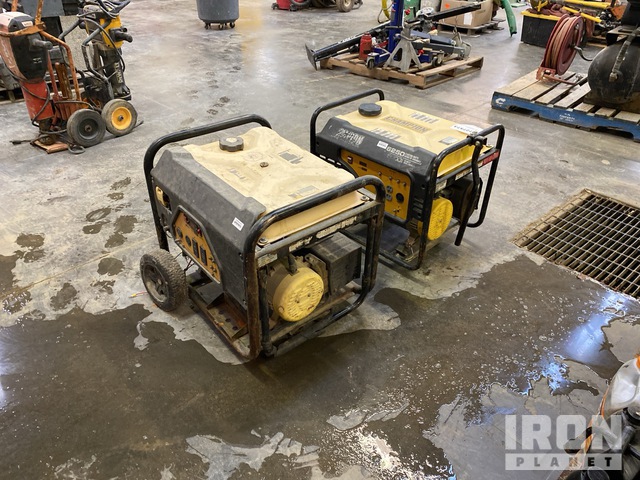 Quantity of (2) Champion 6250 6.25 kW Mobile Generator Set (Inoperable ...