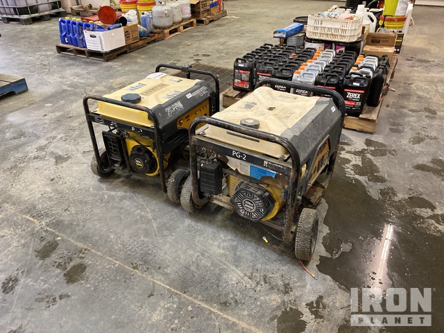 Quantity of (2) Champion 6250 6.25 kW Mobile Generator Set (Inoperable) in Eldorado, Illinois ...