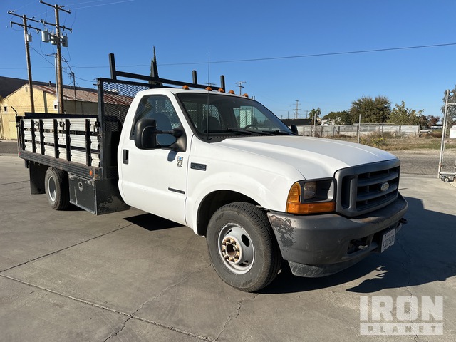 2001 Ford F-350 4x2 Flatbed Truck in Tulare, California, United States ...