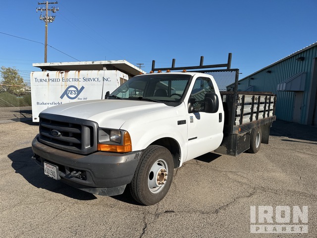 2001 Ford F-350 4x2 Flatbed Truck in Tulare, California, United States ...