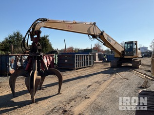 2015 Kobelco SK350LC-9E Track Material Handler in Haymarket, Virginia ...