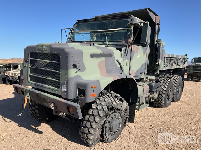 Surplus Oshkosh MK29 MTVR 7 Ton 6x6 Dump Truck in Yermo, California ...