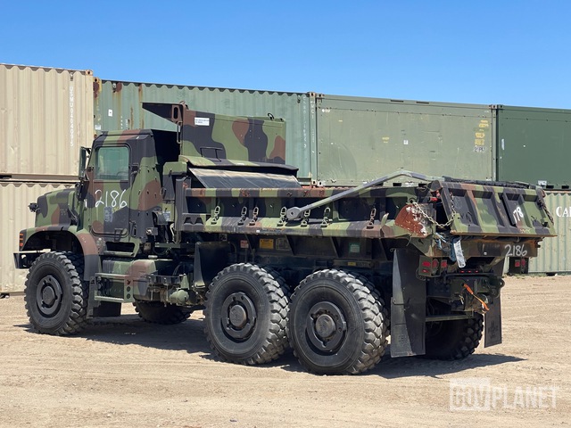 Surplus 2004 Oshkosh MK29 MTVR 7 Ton 6x6 Dump Truck in Yermo ...