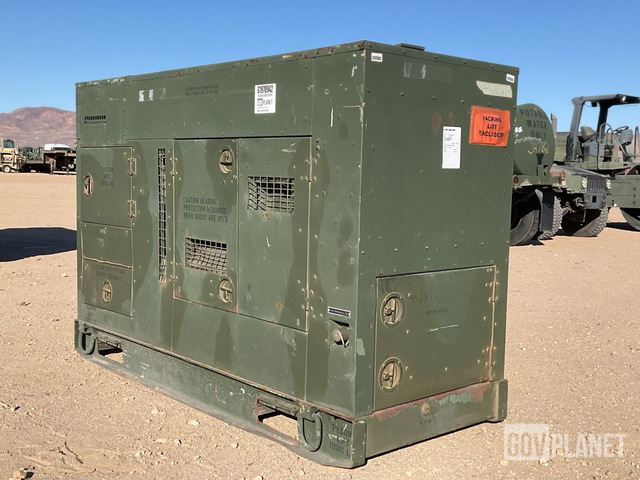 Surplus 2006 L3 MEP-806B 60kW Generator Set in Yermo, California ...