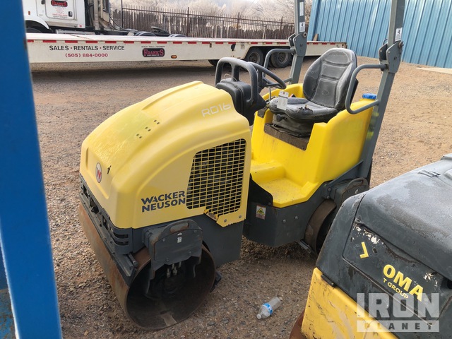 2010 Wacker Neuson Roller RD16-100 Double Drum Roller in Farmington ...