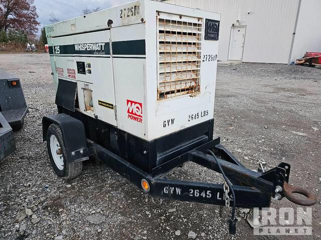 2017 (unverified) Multiquip DCA-25USI4CAN 20 kW Mobile Generator Set in ...