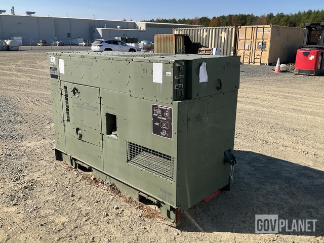 Surplus 2008 L3 MEP-805B 30kW Generator Set in Butner, North Carolina ...