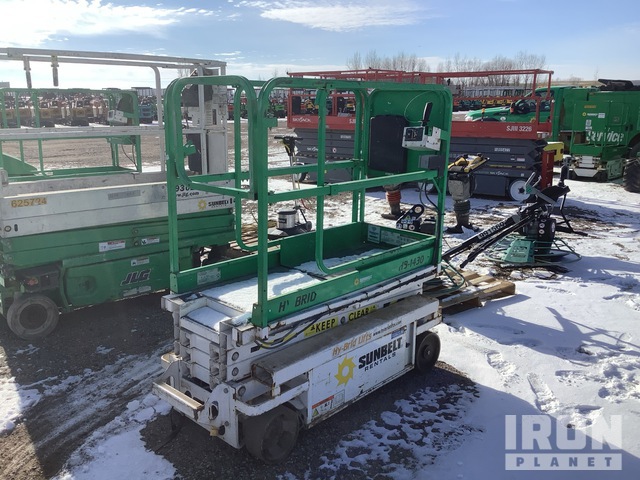 2015 Hybrid HB-1430 Electric Scissor Lift in Medford, Minnesota, United ...