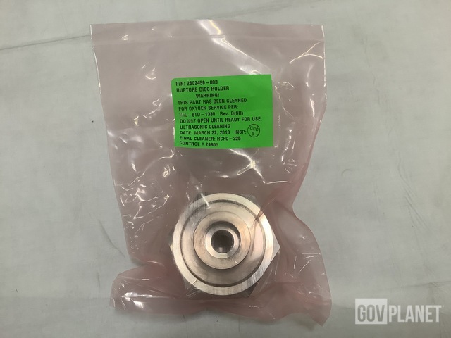Surplus Dreamfind 2602459-1CP Rupturable Disk Assembly in North Las ...