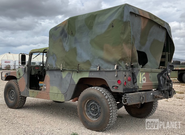 Surplus 2007 AM General M1097 HMMWV 2 Door Soft Top w/Truck Body in ...