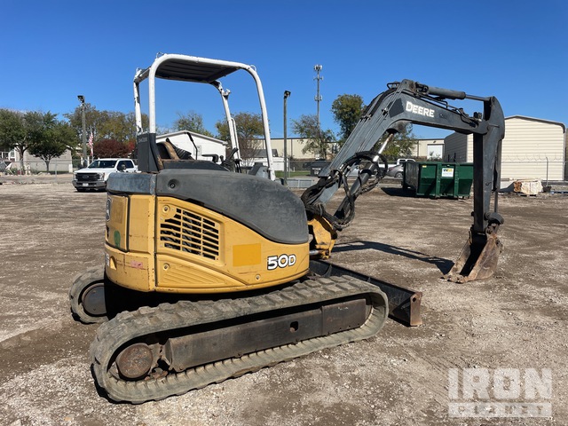 2006 John Deere 50D Mini Excavator in Austin, Texas, United States ...