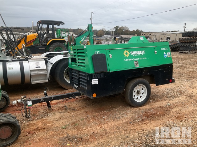 2016 Sullivan Palatek D185PDZSB 185 cfm Mobile Air Compressor in ...