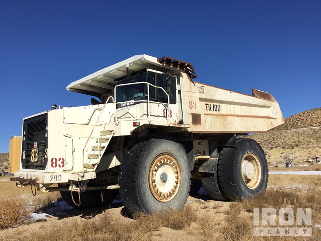 2005 Terex TR100 Haul Truck (Inoperable) in Ely, Nevada, United States ...
