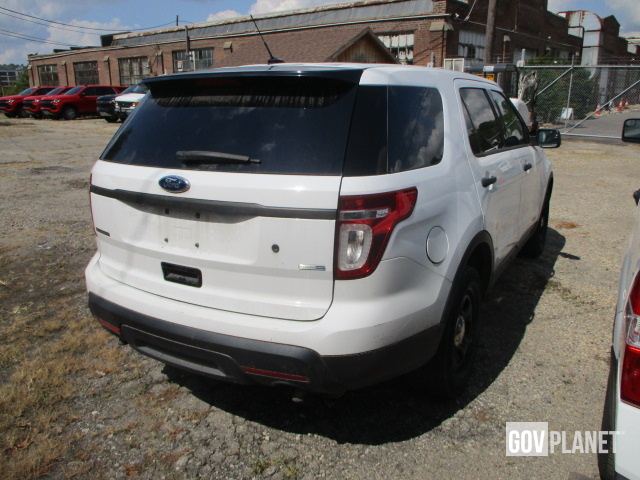 2015 Ford Explorer AWD Police Interceptor sport SUV White in Cincinnati ...