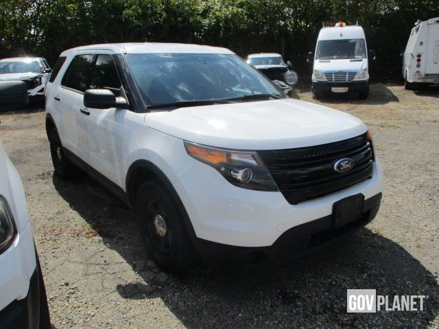 2015 Ford Explorer AWD Police Interceptor sport SUV White in Cincinnati ...