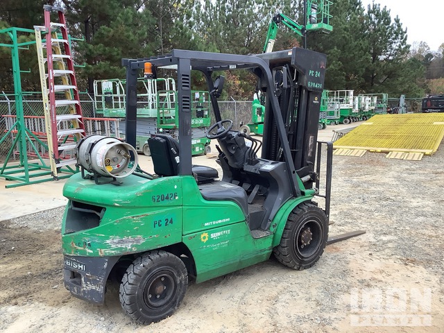 2014 (unverified) Mitsubishi FG30N Pneumatic Tire Forklift in ...